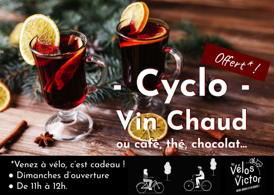 Cyclo Vin Chaud : offert aux cyclistes ! - Les Vélos de Victor